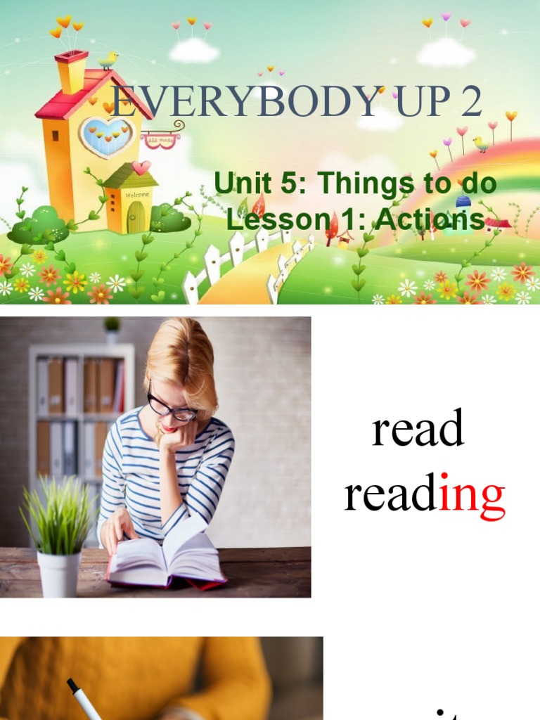 Unit 5 Things To Do Lesson 1 Actions | PDF
