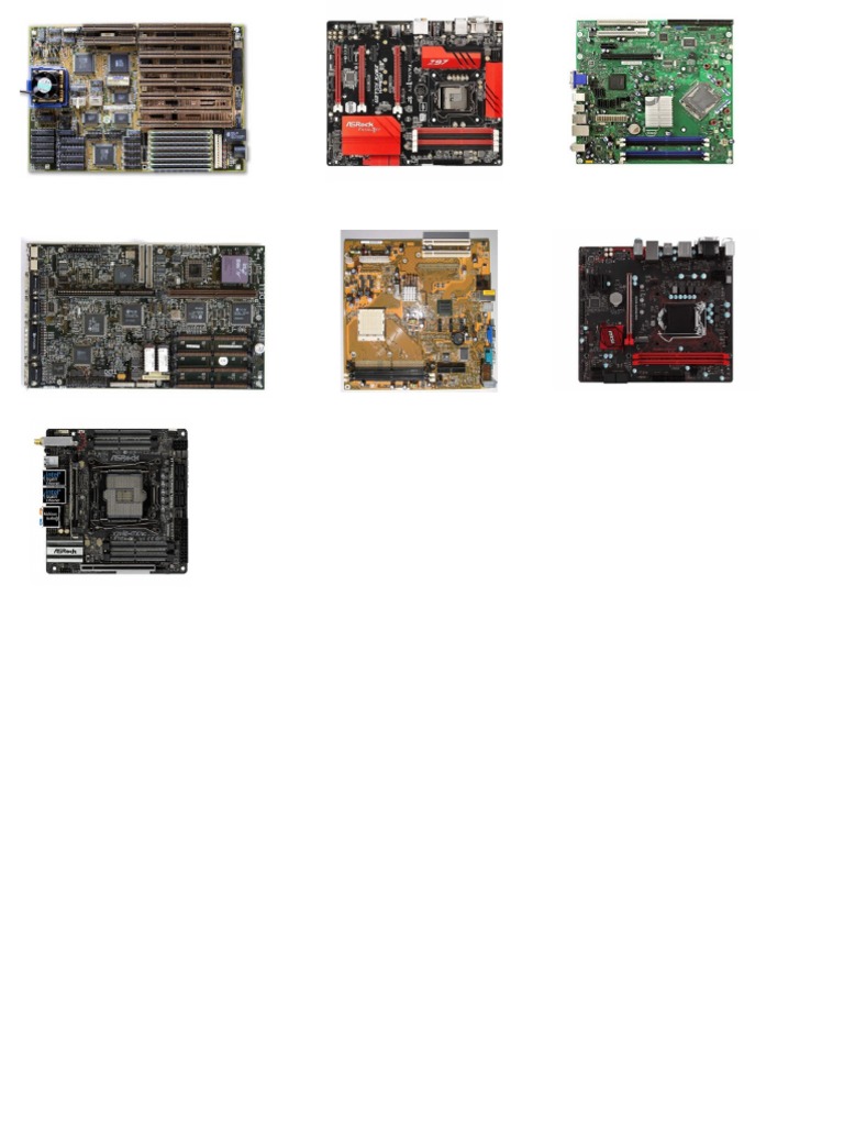 Tipos de Motherboards | PDF