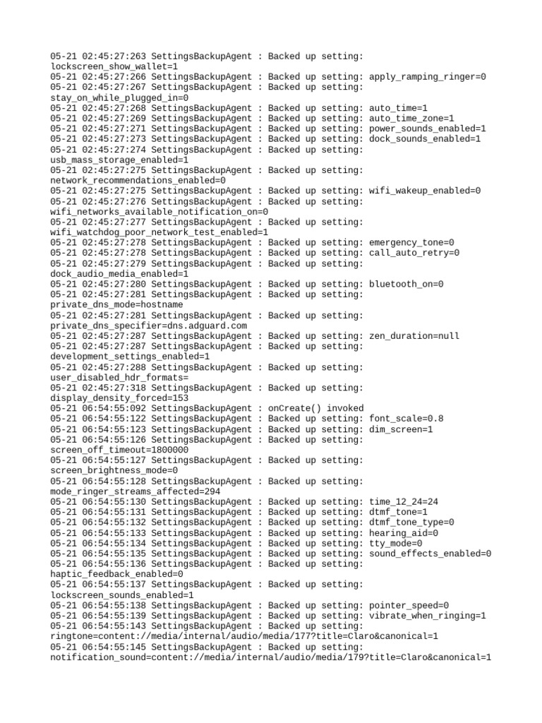 Settingsprovider | PDF | Software | Microsoft Windows