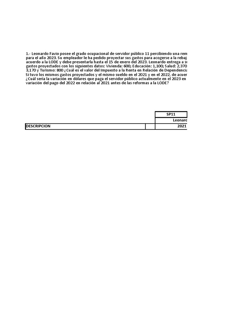 APE IR en RDD 2021-2022-2023 | PDF | Impuestos | Mercado (economía)