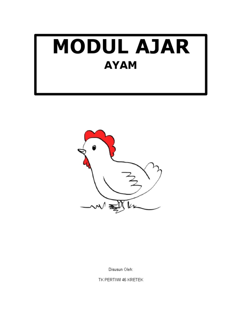 Modul Ajar Binatang - Ayam | PDF