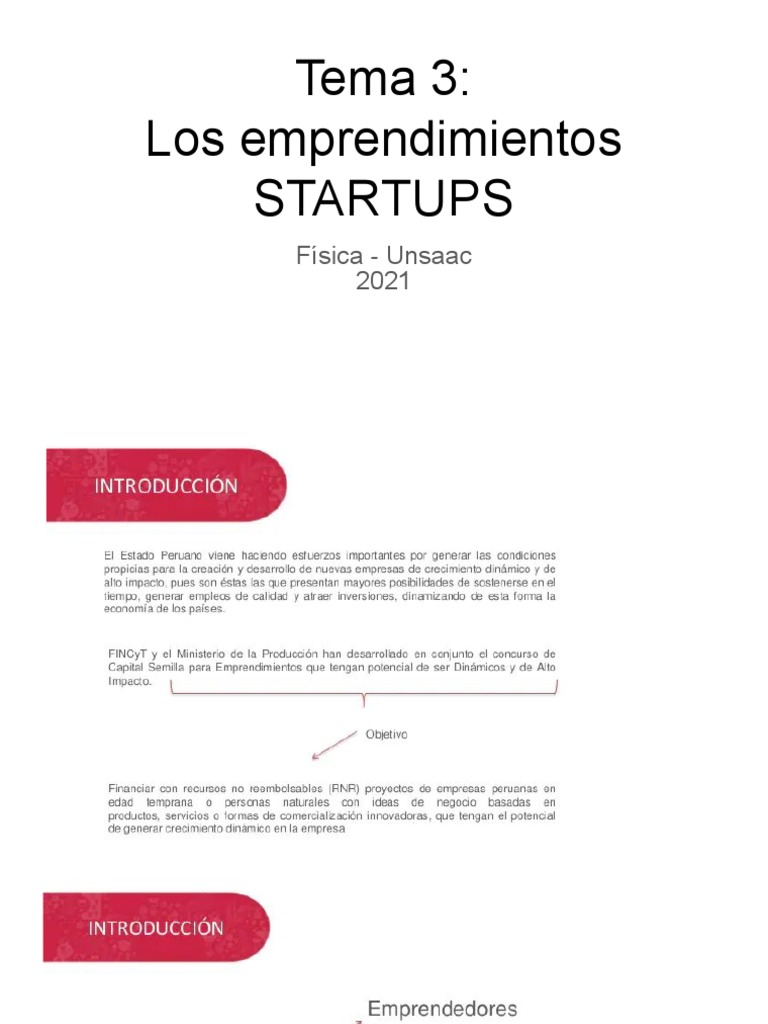 Tema 3-Los Emprendimientos STARTUPS - Metodo LEAN STARTUP | PDF | Empresa de inicio | Pequeñas ...
