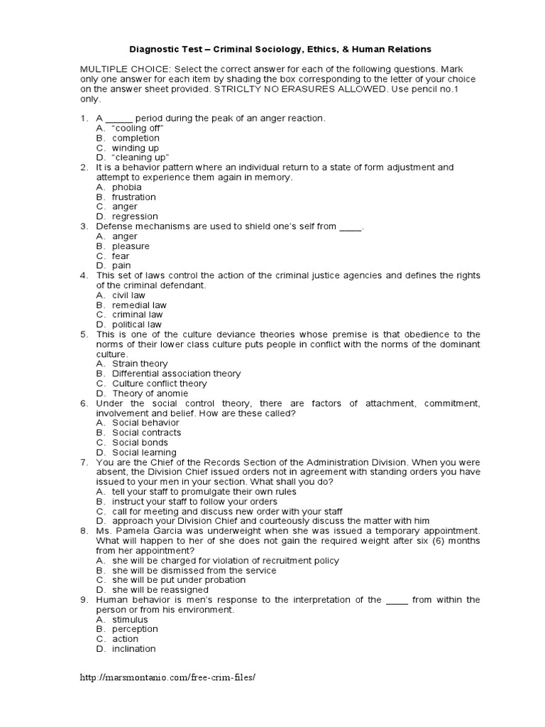 Criminal Sociology | PDF | Deviance (Sociology) | Prison