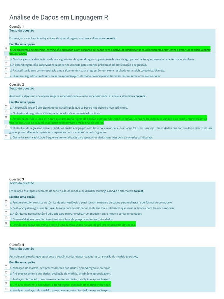 EXERCICIO - Módulo 3 - Fundamentos de Machine Learning | PDF