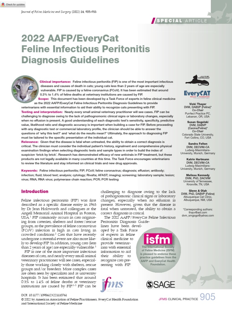 Guideline Diagnostico PIF 2022 | PDF