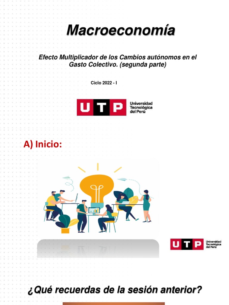 Efecto Multiplicador del Gasto Autónomo | PDF | La política fiscal ...