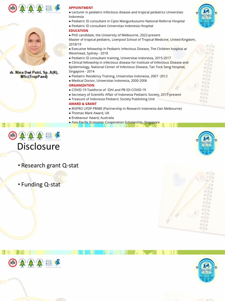 Dr. Nina Dwi Putri, Sp.A (K) - Viral Infection in Neonates Not To Miss ...