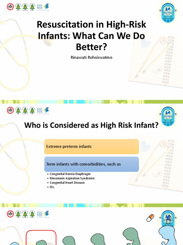 High-Risk Infant Resuscitation Strategies | PDF | Preterm Birth ...