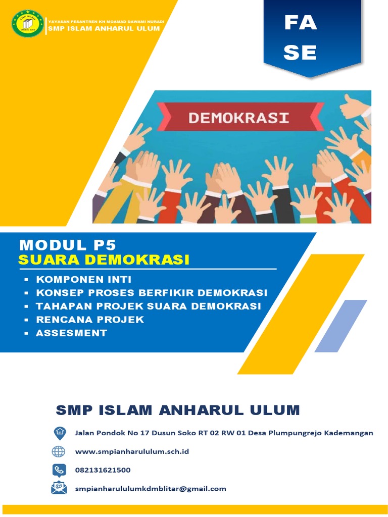 Cover Modul Demokrasi | PDF