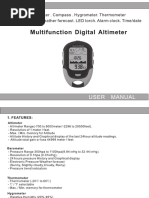 Ultronic LCD Weather Clock Guide | PDF | Clock | Time