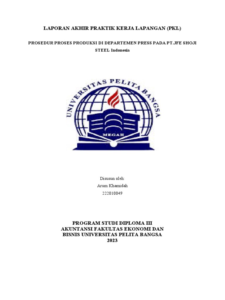 Proses Produksi di PT JFE Shoji Steel | PDF | Karier & Perkembangan ...