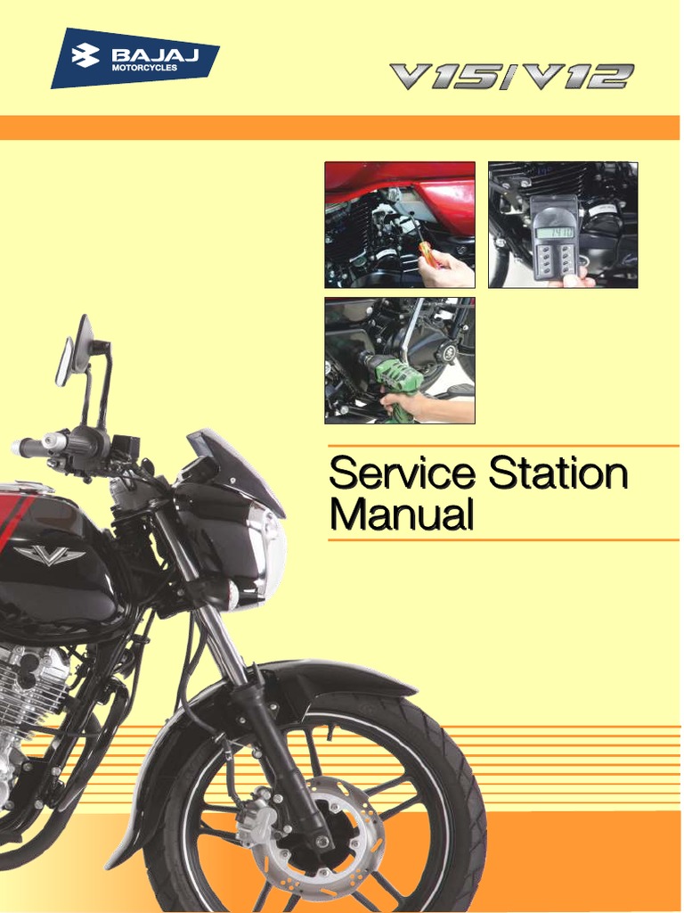 Bajaj V15 Service Manual Overview | PDF