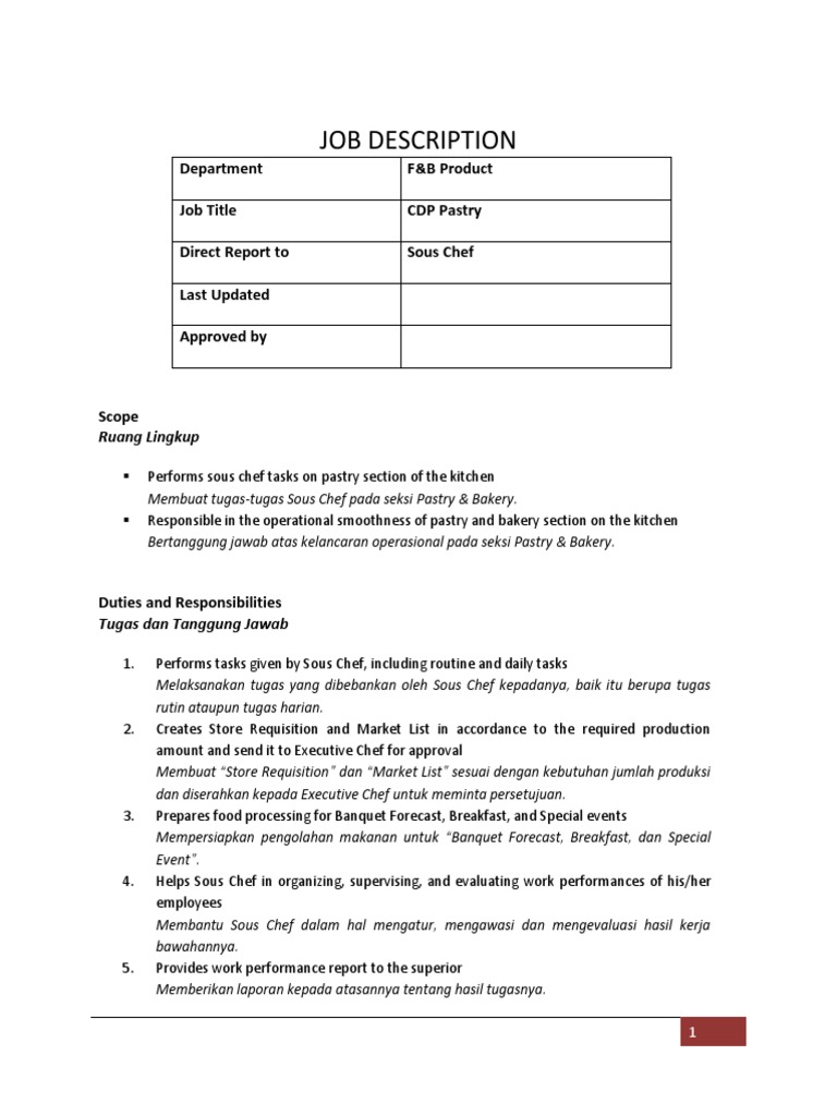 CDP - Pastry-Done | PDF | Teknologi & Rekayasa