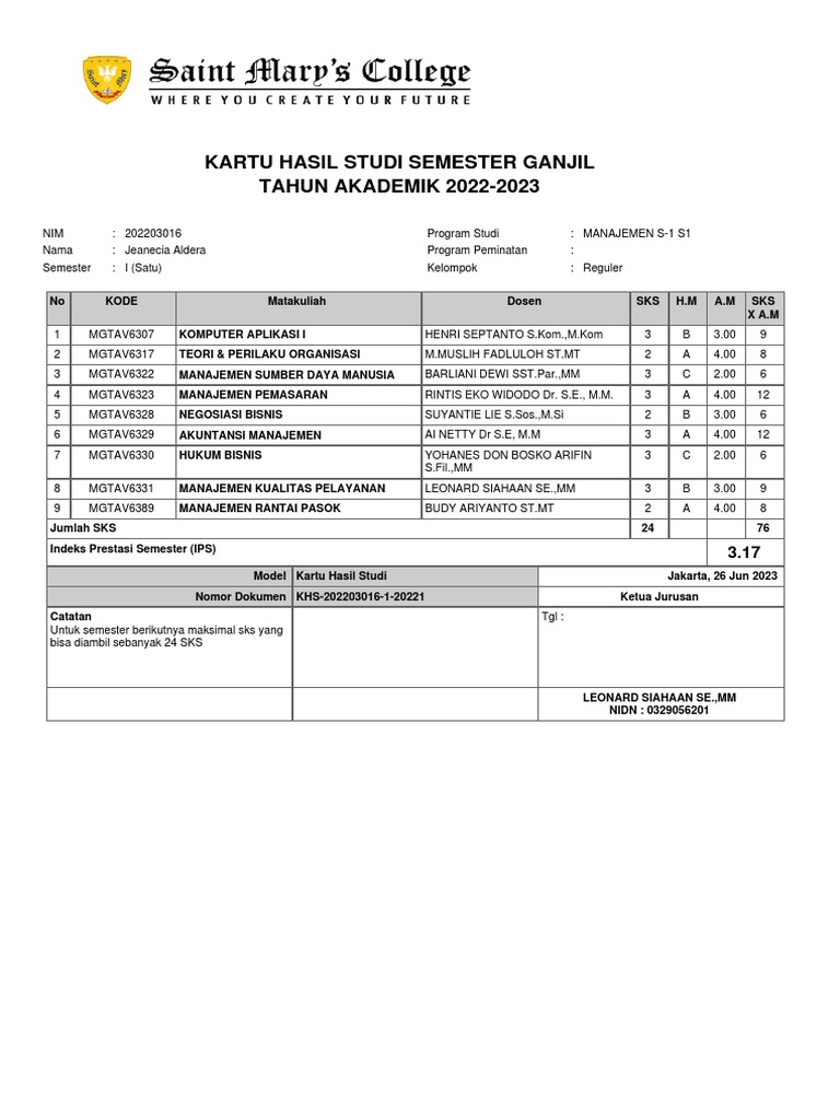 Materi KHS 2023 | PDF