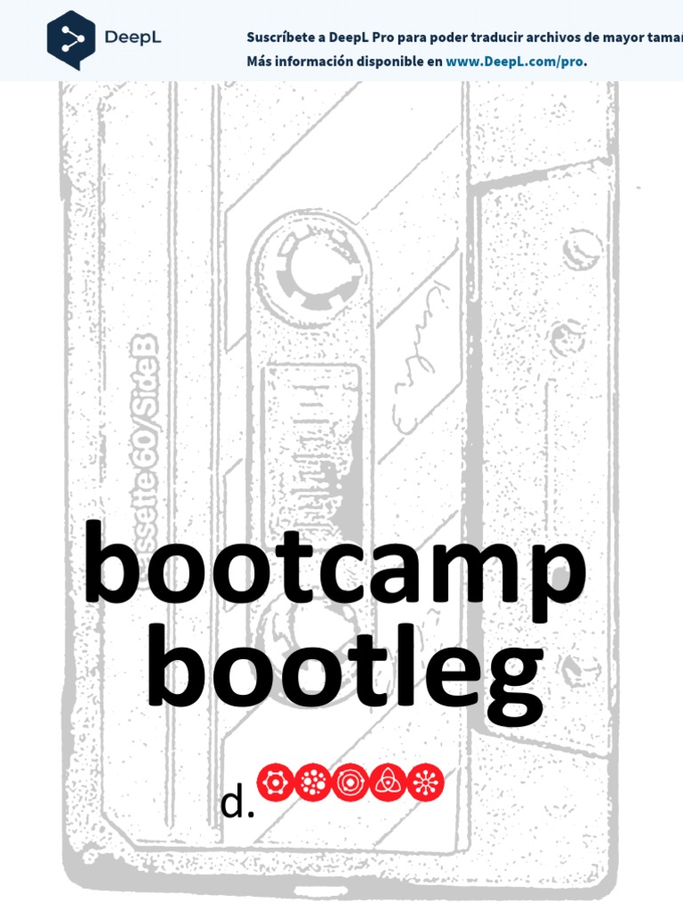 Bootcamp Bootleg Español | PDF | Arte | Relaciones personales, crianza y desarrollo personal