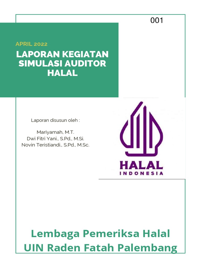 Contoh Laporan Audit Halal | PDF