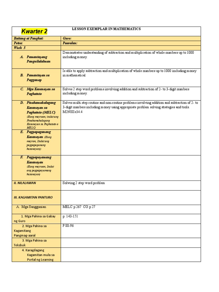 Lesson-Exemplar-in-Math-Wk-5-2 | PDF