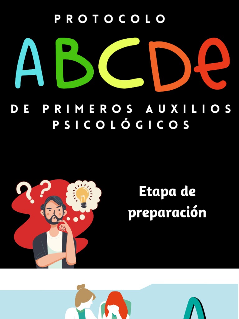 Protocolo de Primeros Auxilios Psicológicos | PDF | Sicología | Enfermedades y trastornos humanos