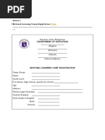 NLC Accomplishment Report 2023 | PDF | Learning | Teachers