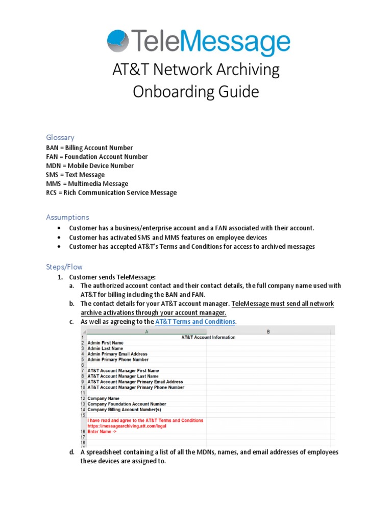 ATT Onboarding User Guide | PDF | At&T | Internet ATT Onboarding User Guide | PDF | At&T | Internet
