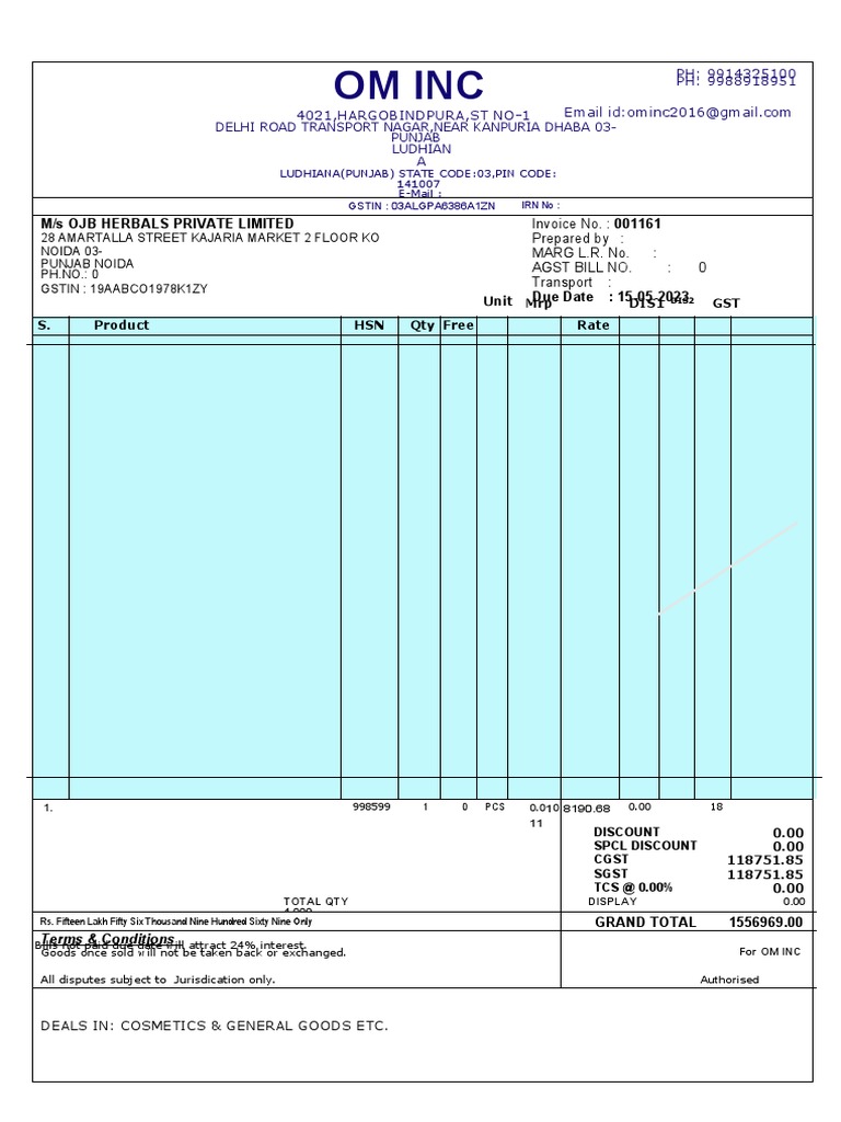 Ba Invoice Month March | PDF | Government | Public Administration
