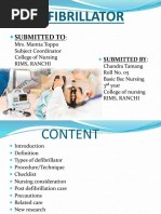 Defibrillator Checklist | PDF