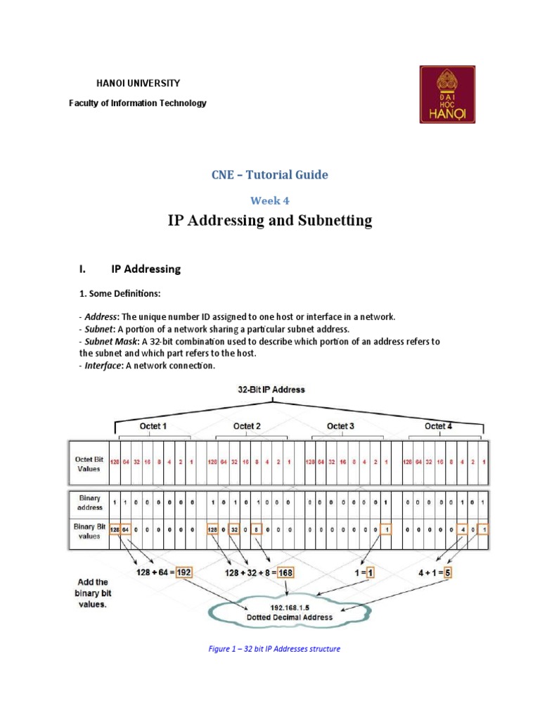 CNE Tutorial 04 - IP - Addressing | PDF | Technology & Engineering