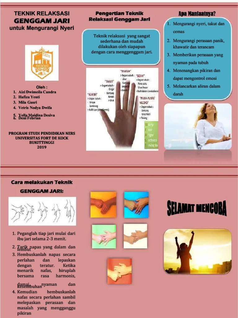 PDF Leaflet Teknik Genggam Jari - Compress | PDF | Sains & Matematika