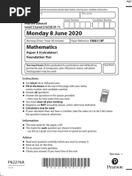 Technical Mathematics PAT GR 12 2025 Eng | PDF | Angle | Trigonometric ...