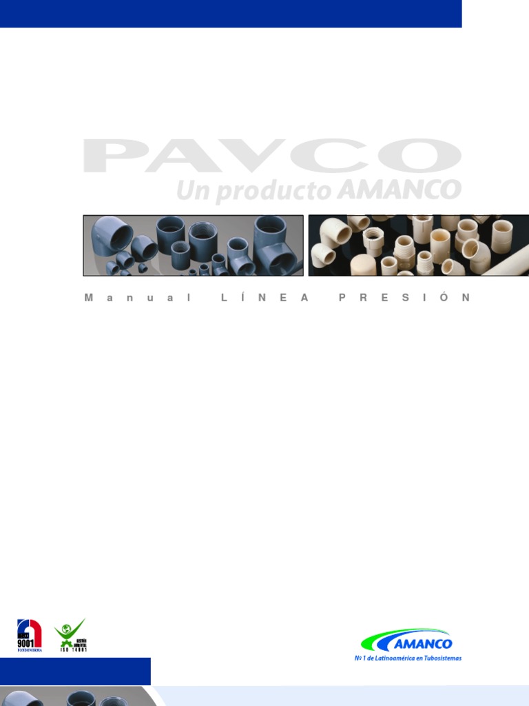 Catálogo de Tuberías Pavco PDF | PDF | Tap (Válvula) | Bomba