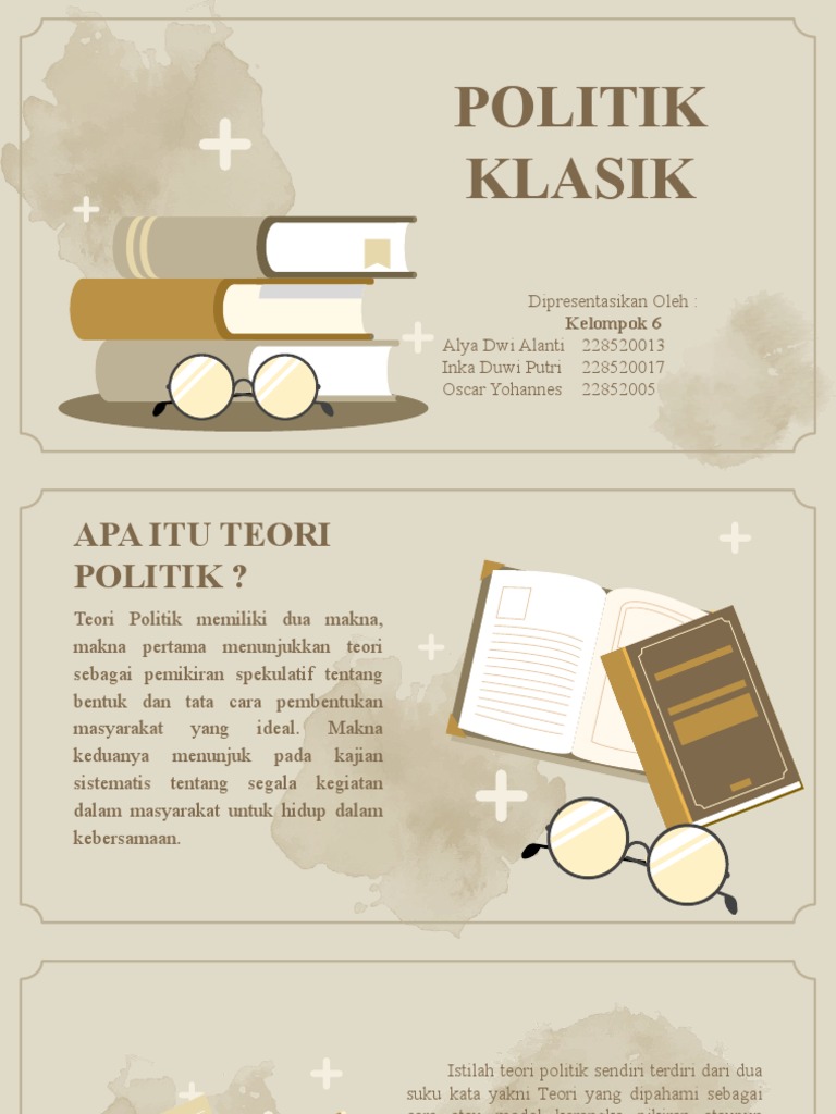 Teori Politik Klasik Kel.6 | PDF