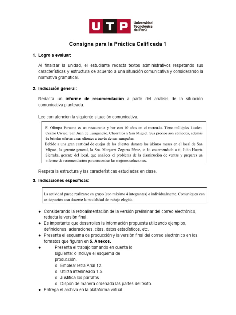 EA A11L PC1Consigna 23C1M | PDF | Negocios