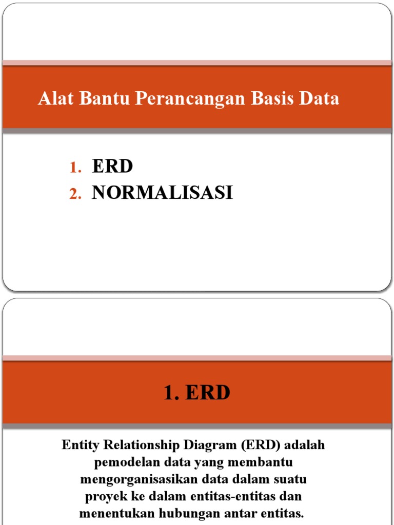 Alat Bantu Perancangan Basis Data | PDF