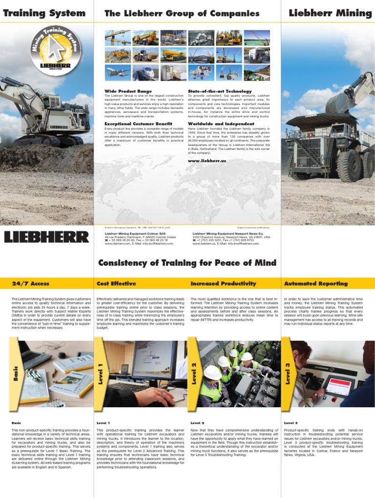 Liebherr Mining Training System | PDF | Business