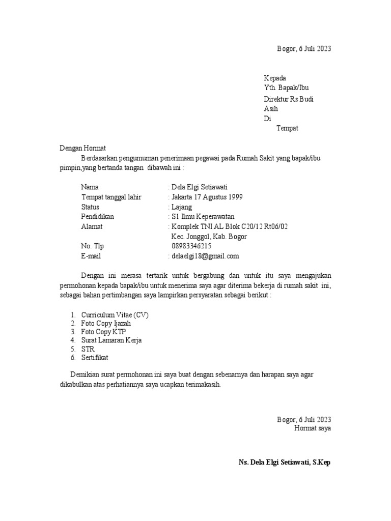SURAT LAMA BUDI ASIH | PDF