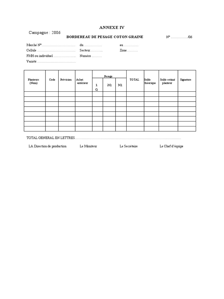 Annexe Iv | PDF