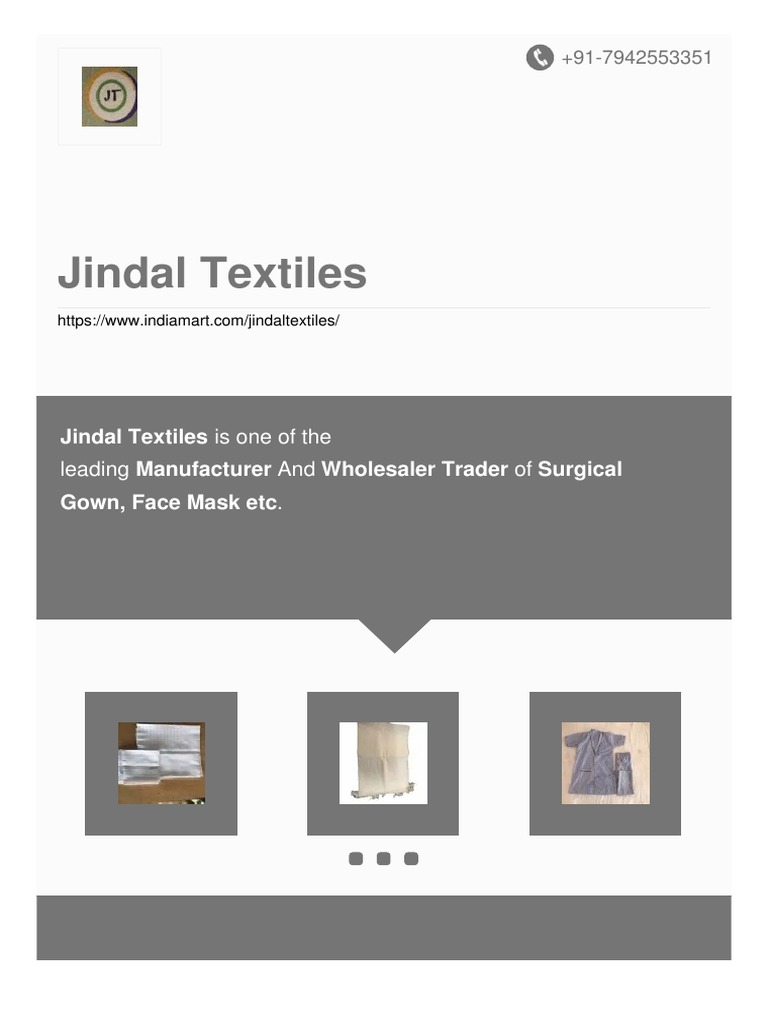 Jindal Textiles | PDF