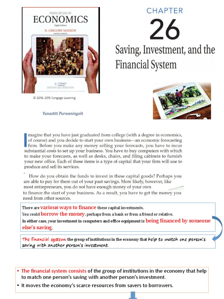 Ch26 - Saving, Investment, and The Financial System | PDF | Government ...