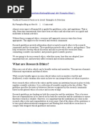 Research Publication & Ethics - Notes | PDF | Open Access | Academia