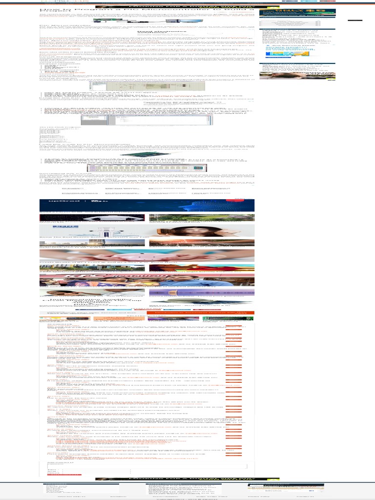 Step by Step Procedure For Pic Microcontroller Programming1 | PDF | Microcontroller | Electrical ...