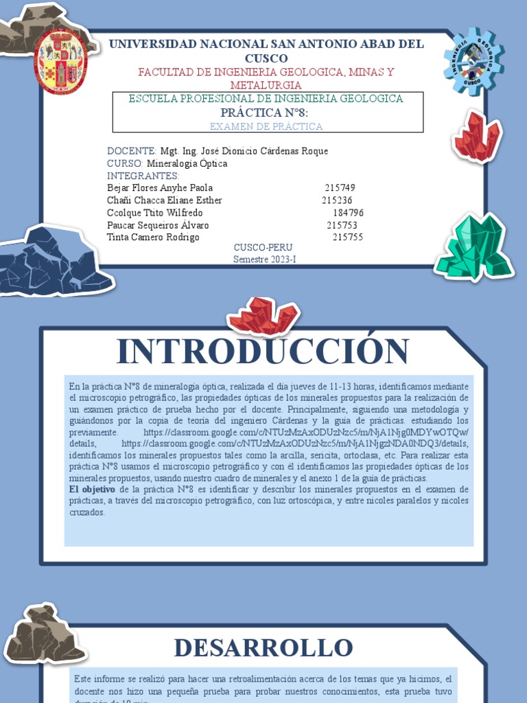 Informe 8 | PDF