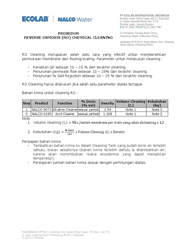 Procedure Cip Bwro Pdf