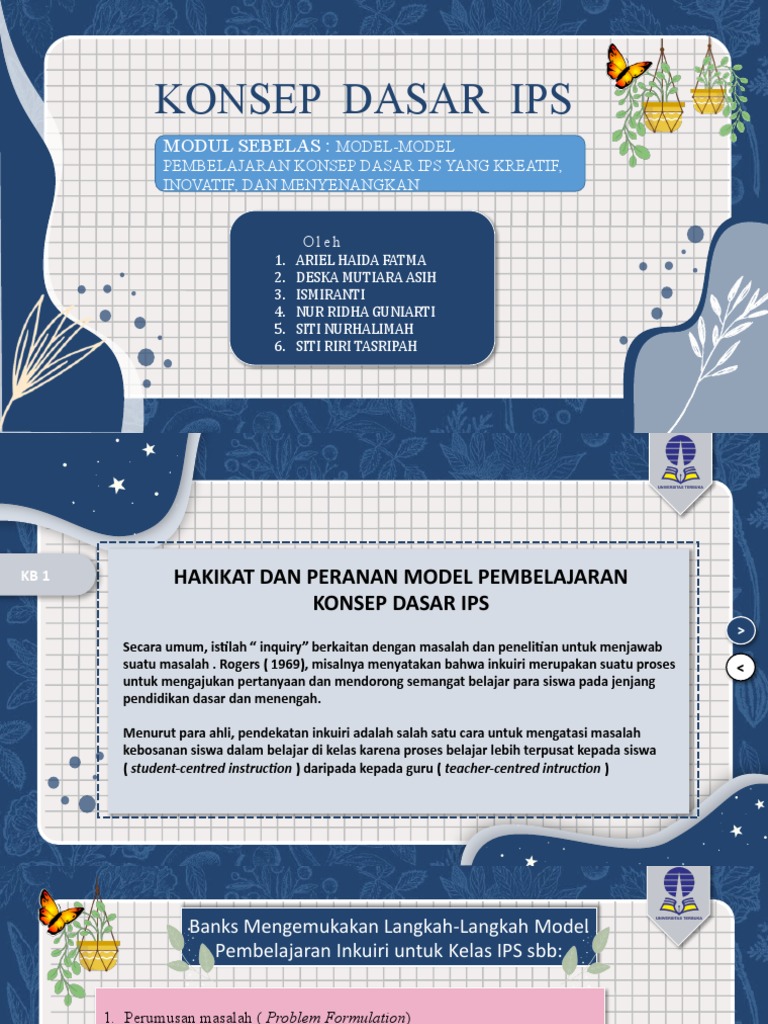 Konsep Dasar IPS - Kelompok 5 Modul 11 | PDF | Pengembangan Diri | Sains & Matematika