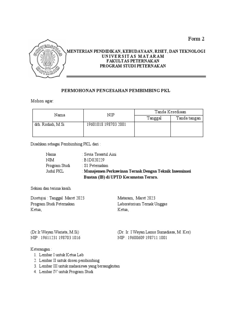 Form 2 | PDF