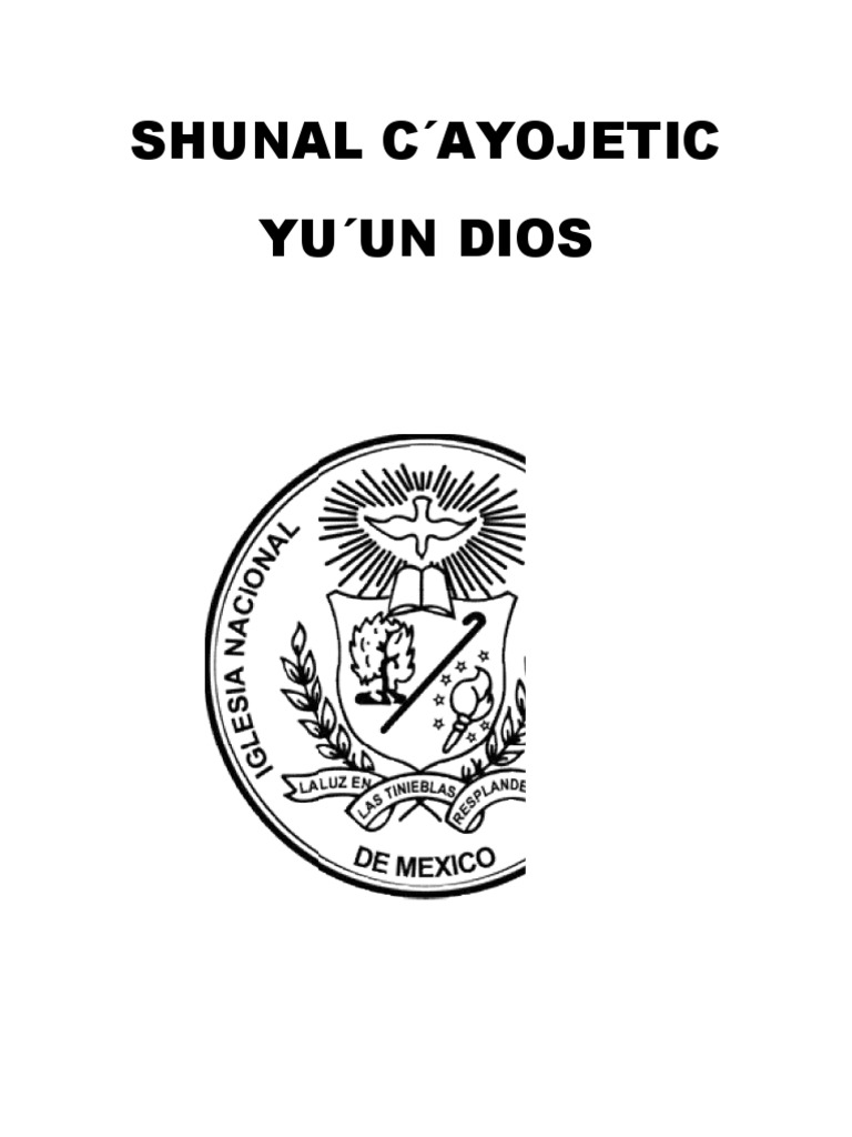 Shunal C Ayojetic Yu Un Dios | PDF