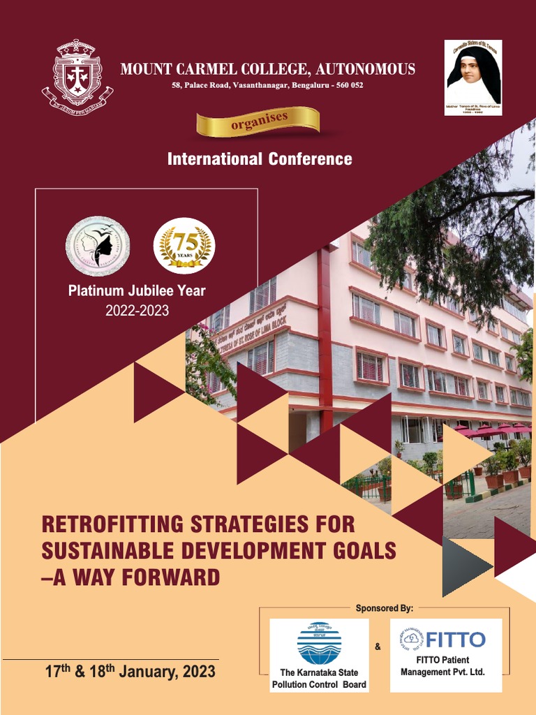 Conference SDG Brochure | PDF | Sustainability | Economy And The ...