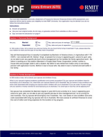 RMIT Statement of Purpose For SSVF Assessment 1 | PDF | Academic Degree ...