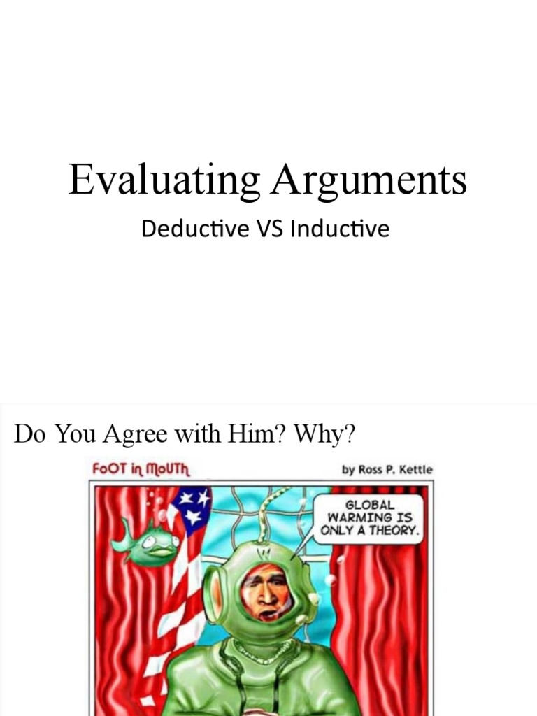 Deductive Vs Inductive Arguments | PDF | Argument | Deductive Reasoning