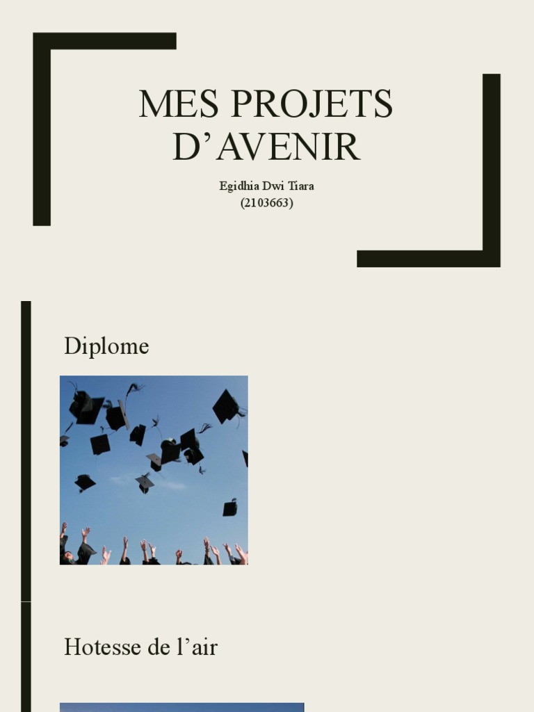 Mes Projects D'avenir | PDF