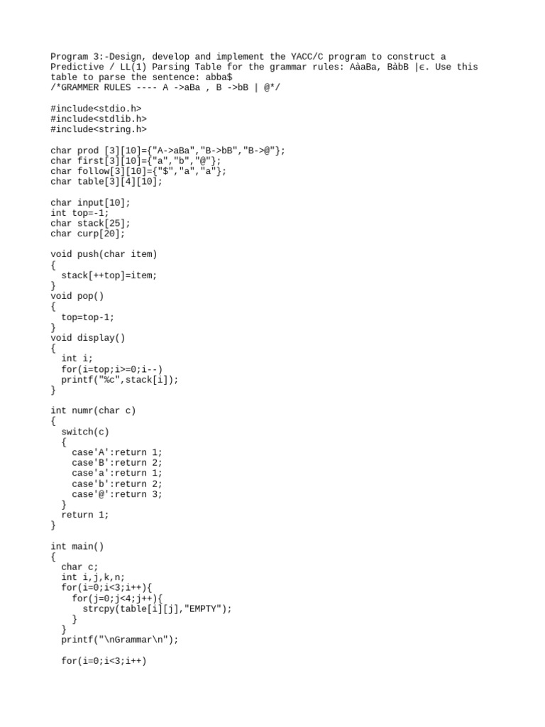 Prog 3 Pdf Computer Programming Syntax Logic 0366